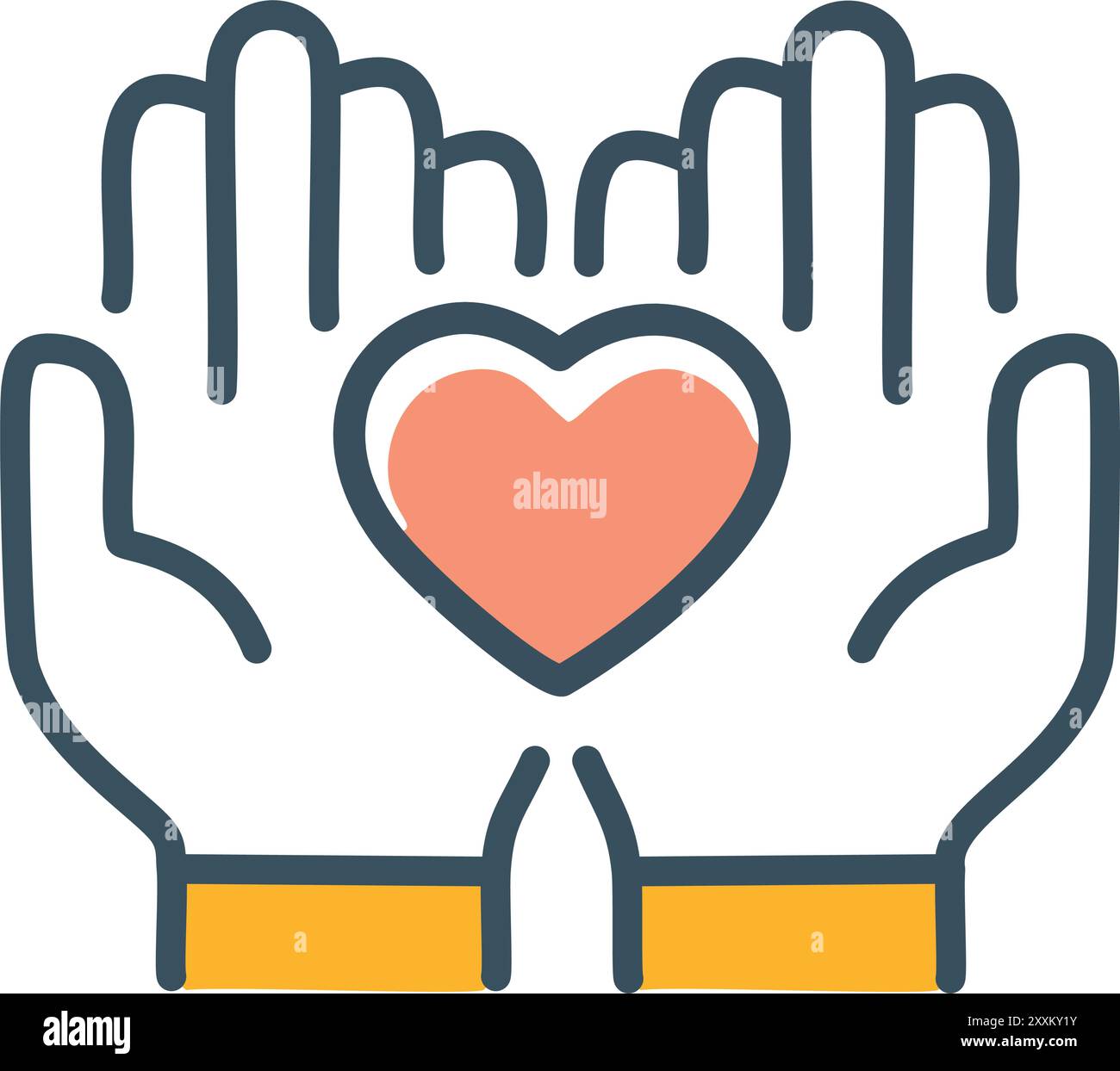 Kindness initiative Stock Vector Images - Alamy