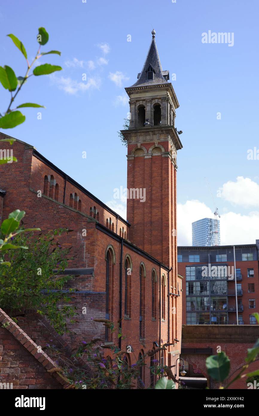 Manchester, Greater Manchester, UK. August, 24, 2024: A historical ...