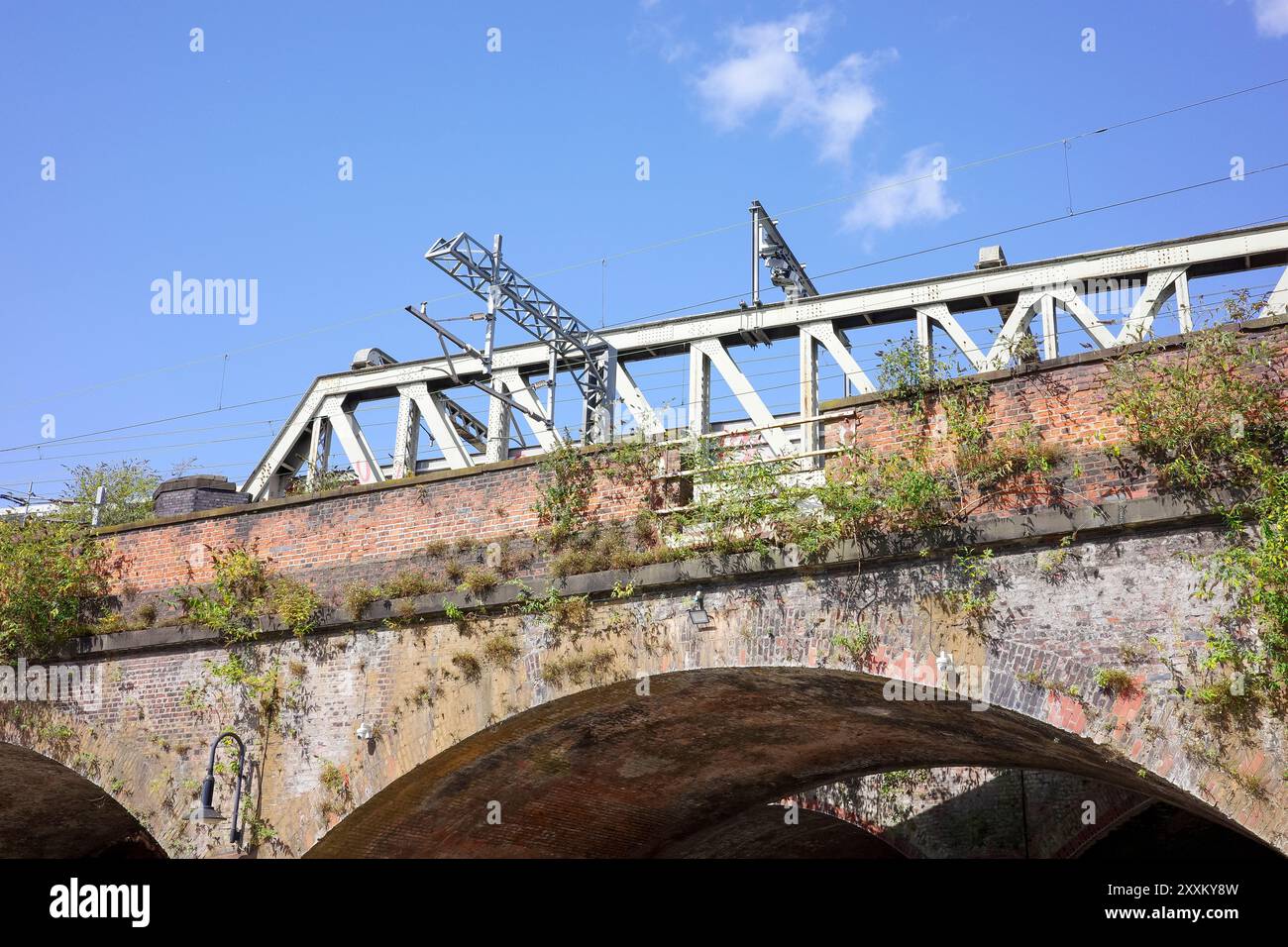 Manchester, Greater Manchester, UK. August, 24, 2024: Industrial ...