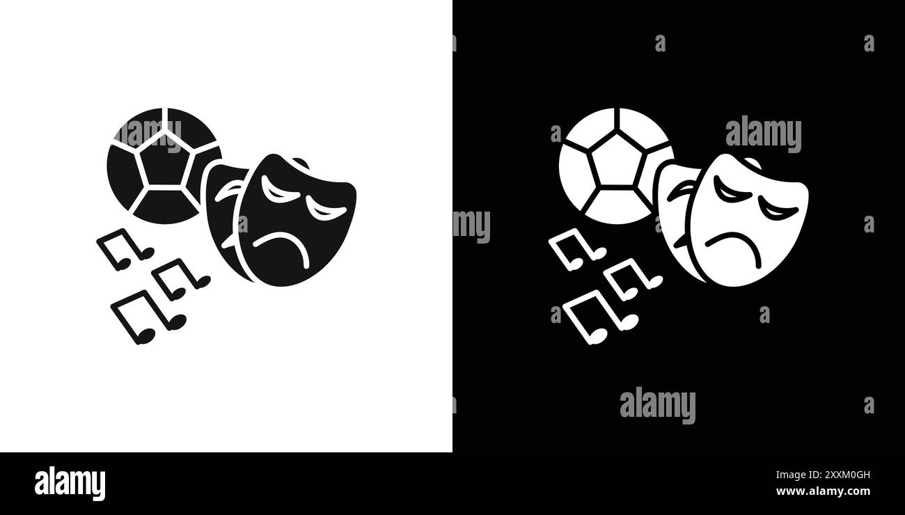 Extracurricular activities icon Vector symbol or sign set collection in ...