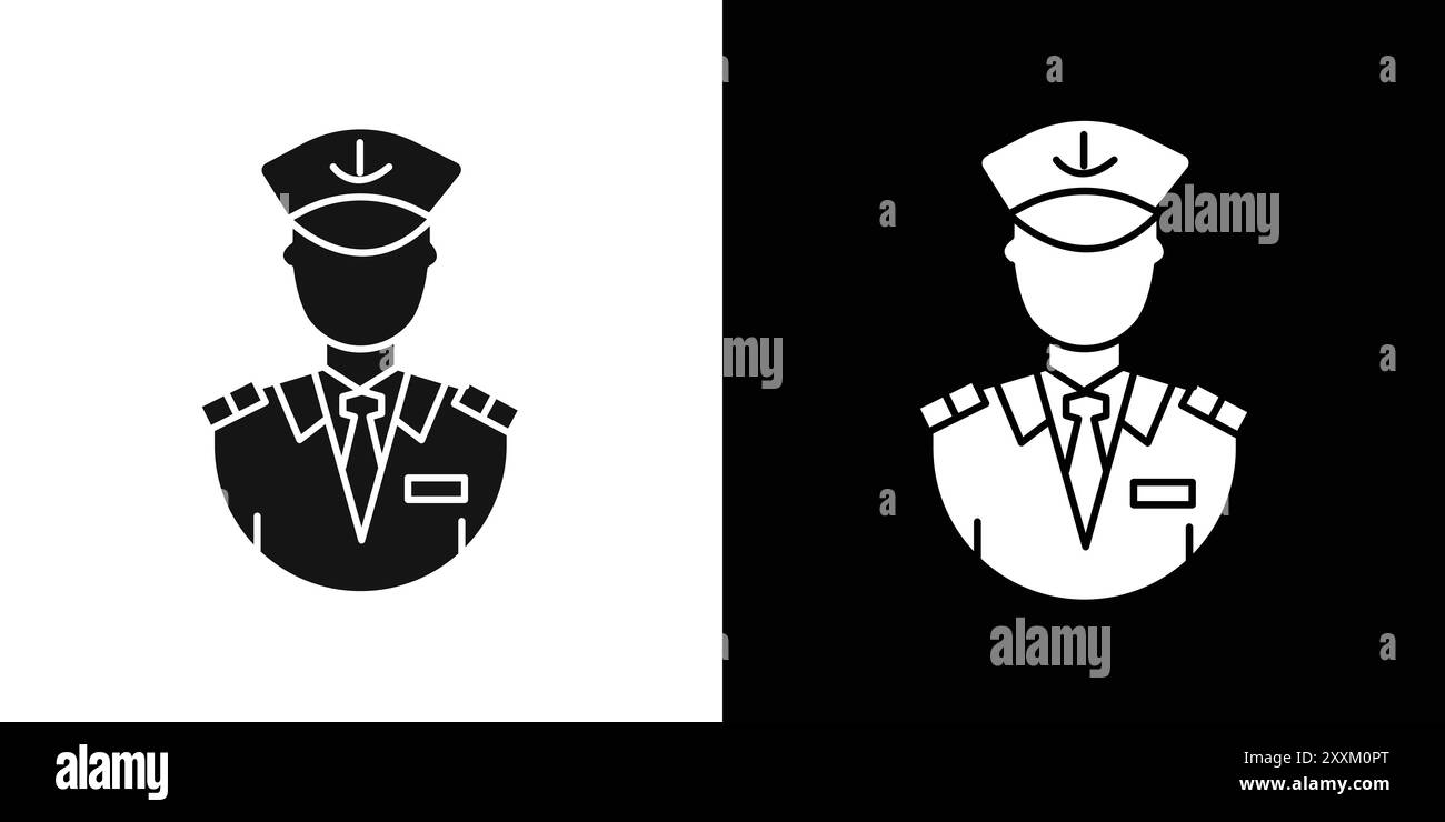 Staff and line officer Black and White Stock Photos & Images - Alamy