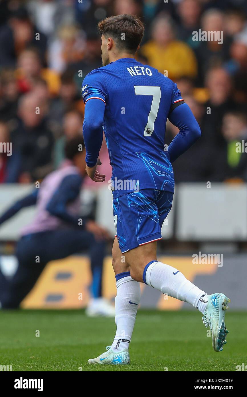 The shirt back of Pedro Neto of Chelsea, No 7 was the squad number of ...