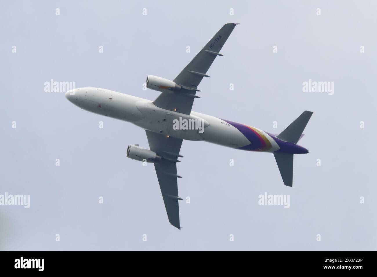 Chiangmai, Thailand - Auguest 14 2024:HS-TXA Airbus A320-200 of Thai ...