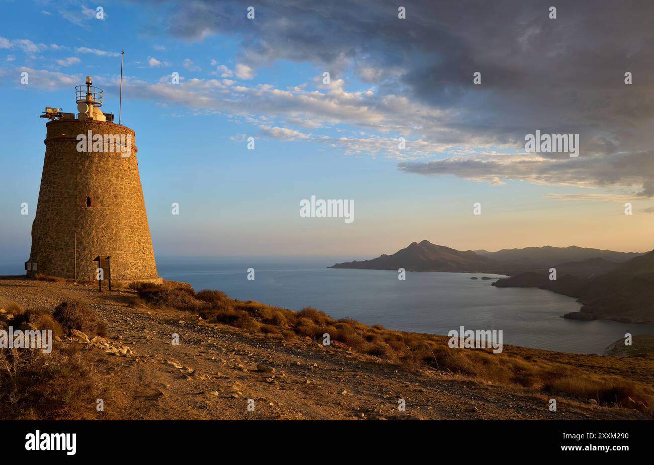 Torre de los Lobos Stock Photo - Alamy