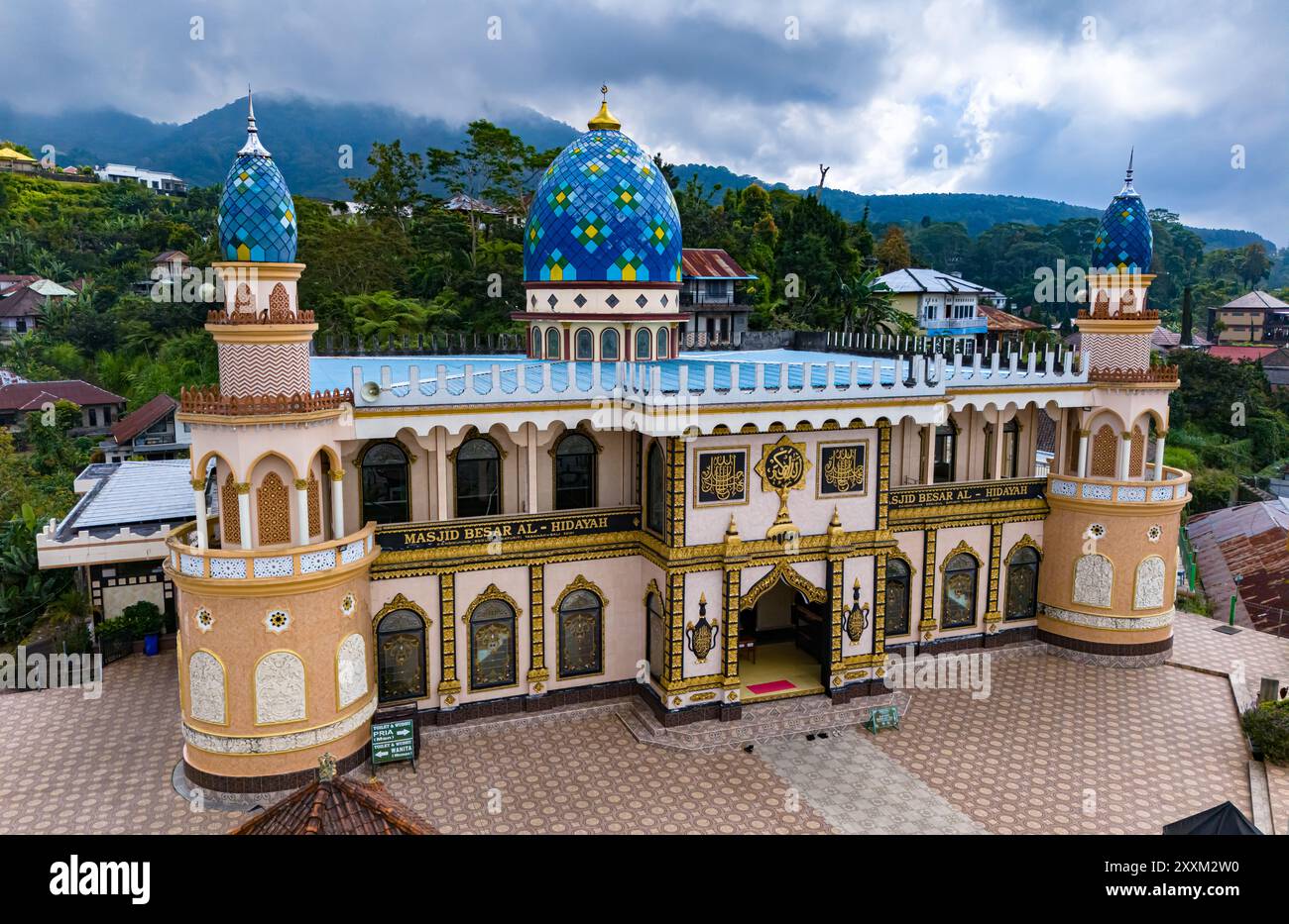 BEDUGUL, INDON - MAY 22, 2024: Masjid Besar Al Hidayah mosque in ...