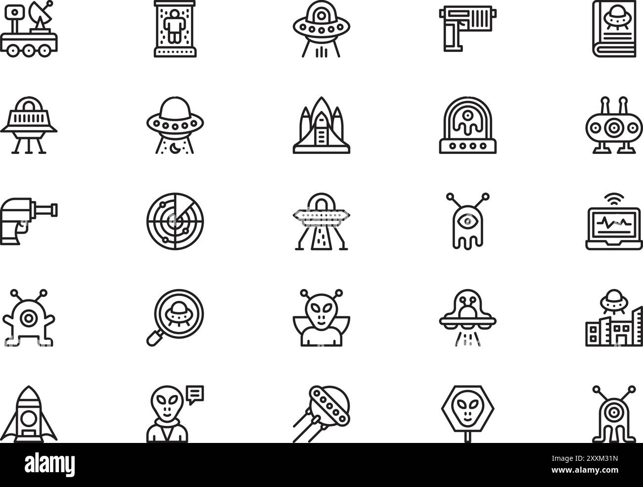 Alien language hi-res stock photography and images - Alamy