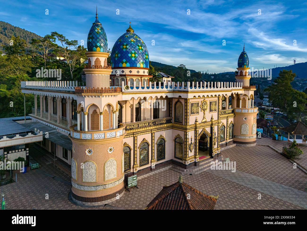 BEDUGUL, INDON - MAY 22, 2024: Masjid Besar Al Hidayah mosque in ...
