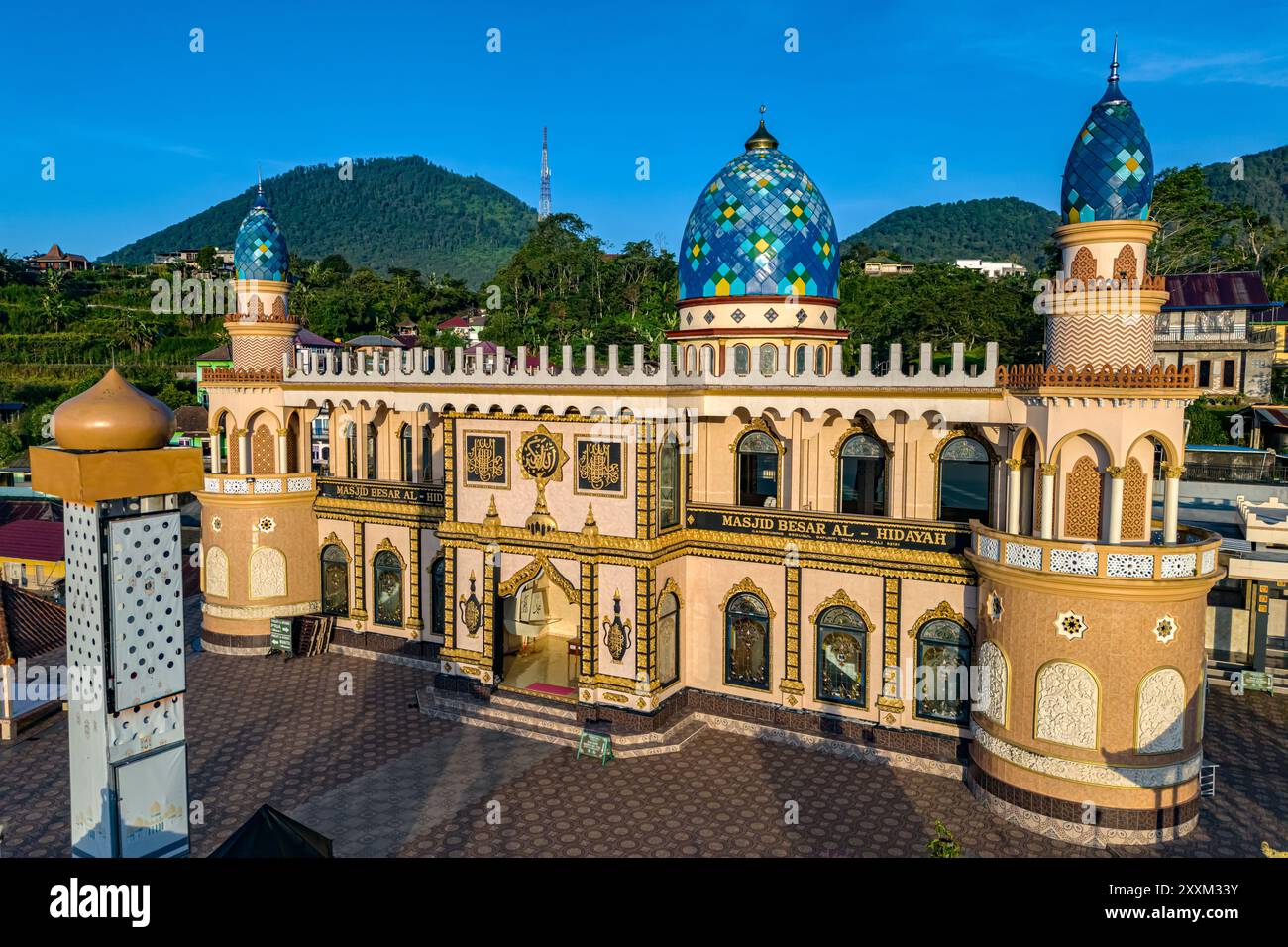 BEDUGUL, INDON - MAY 22, 2024: Masjid Besar Al Hidayah mosque in ...