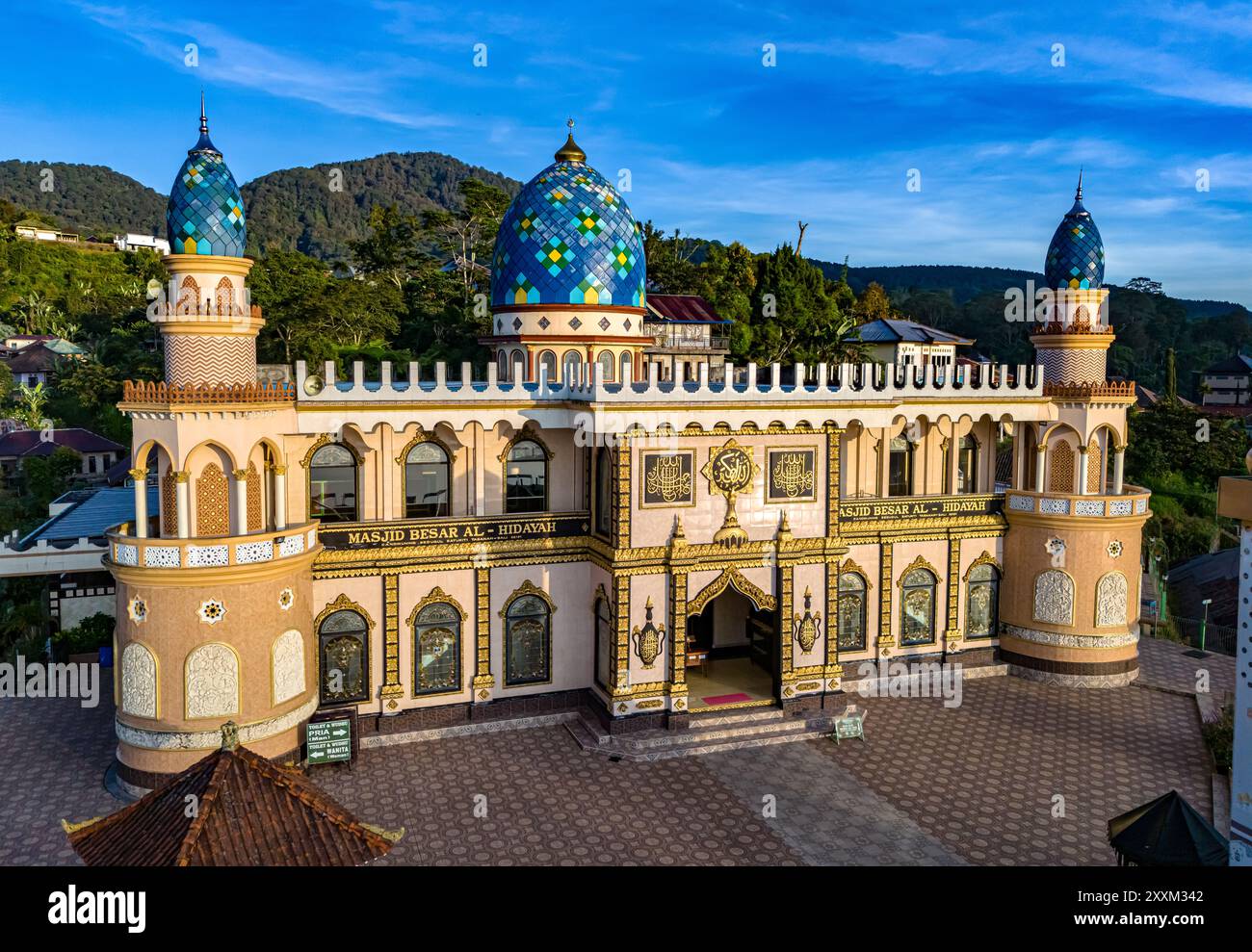 BEDUGUL, INDON - MAY 22, 2024: Masjid Besar Al Hidayah mosque in ...