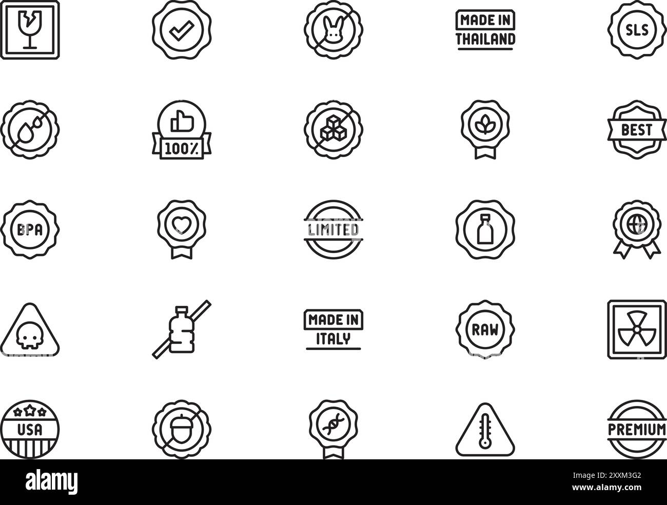 Plastic collection thailand Stock Vector Images - Alamy