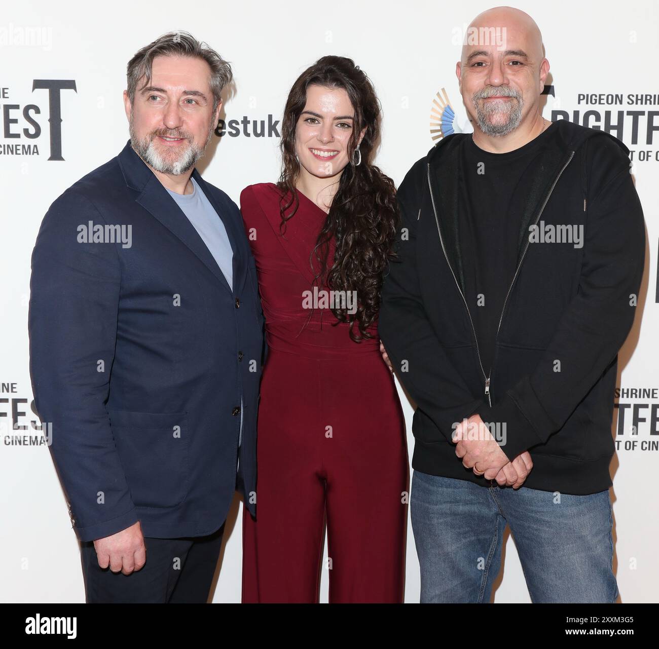 London, UK. 25th Aug, 2024. Johnny Vivash, Elle O'Hara and Hayden ...