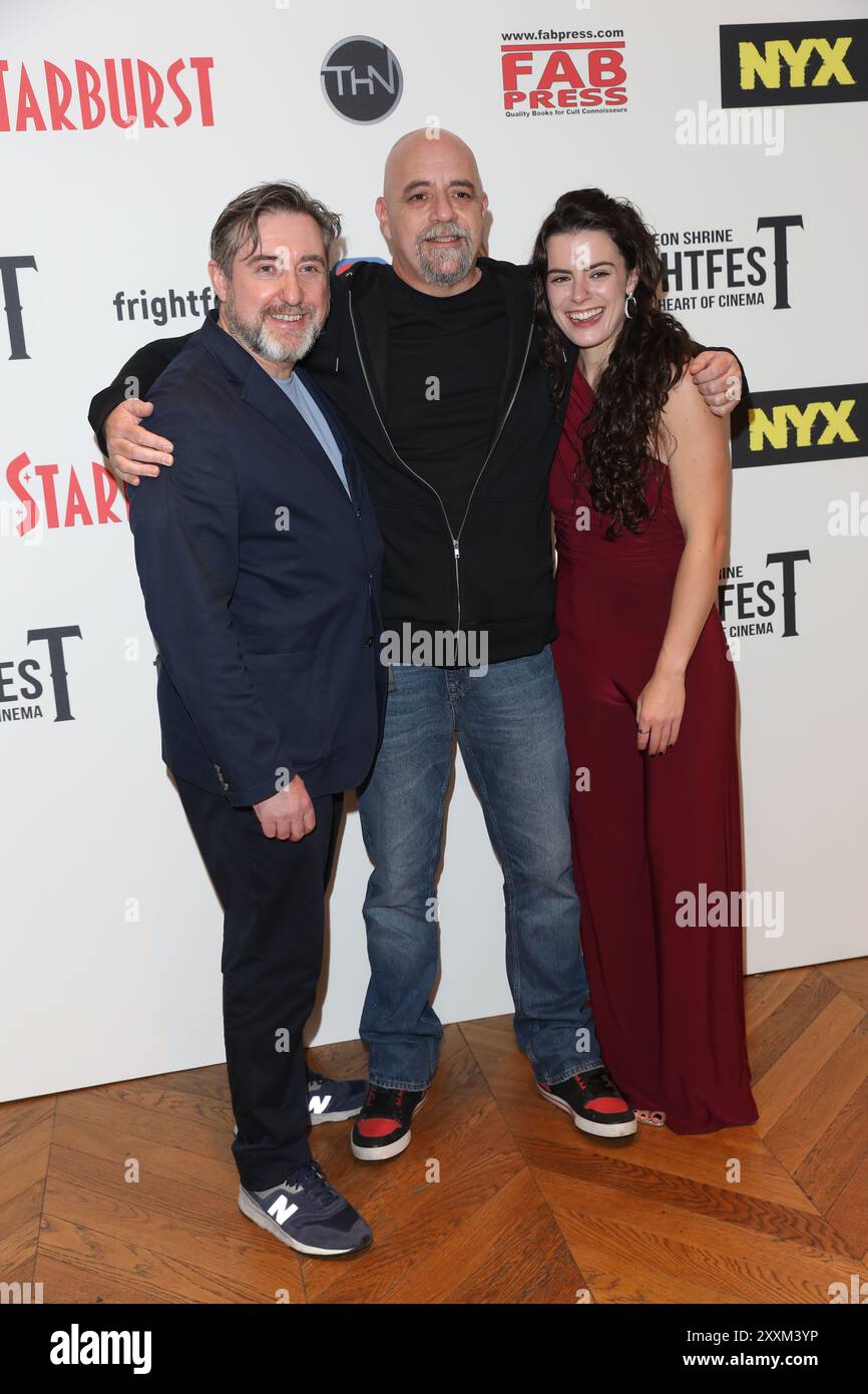 London, UK. 25th Aug, 2024. Johnny Vivash, Elle O'Hara and Hayden ...