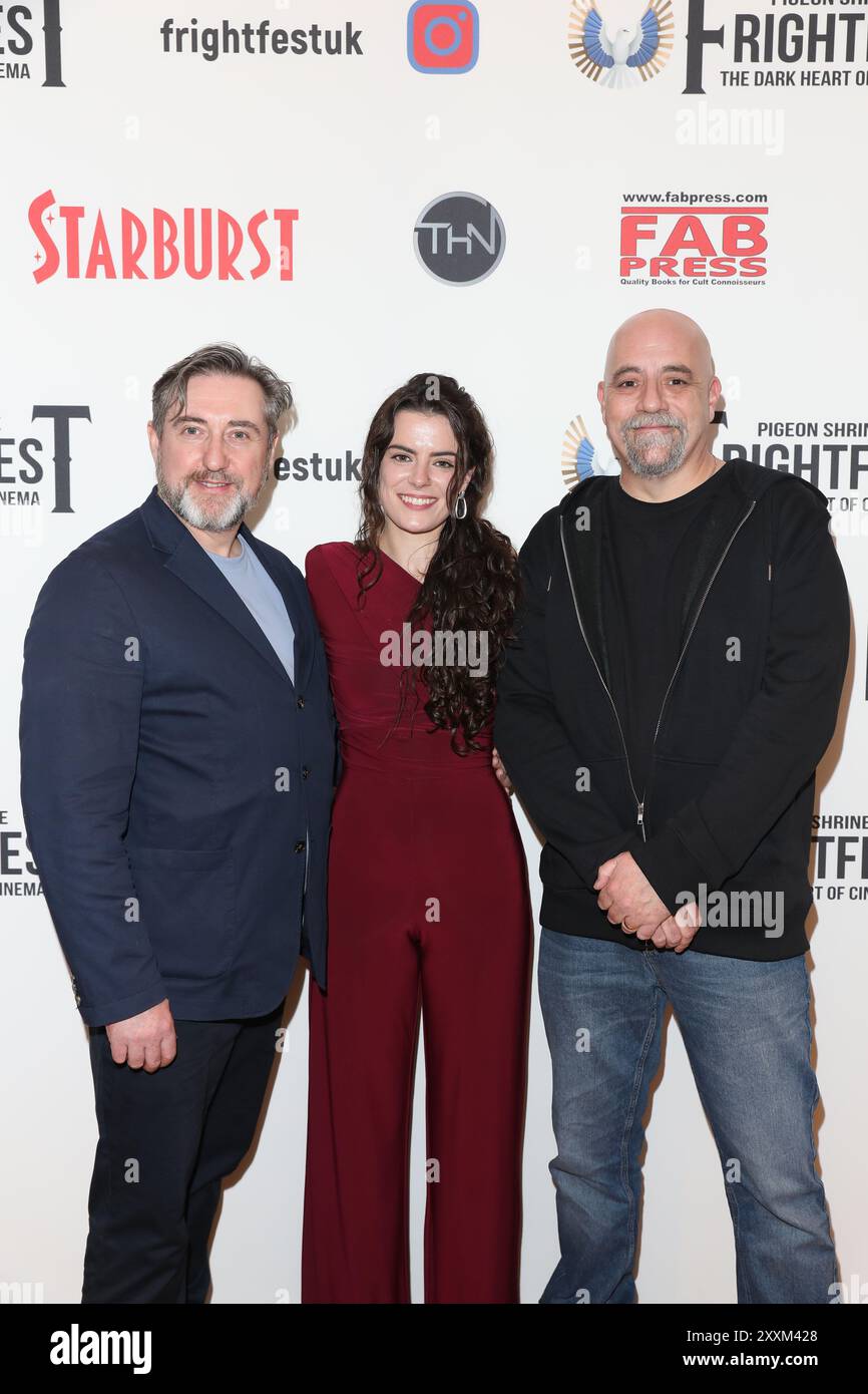 London, UK. 25th Aug, 2024. Johnny Vivash, Elle O'Hara and Hayden ...