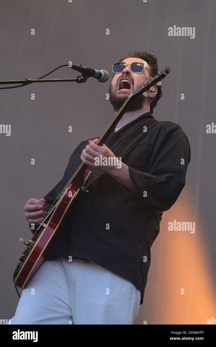 Liam Ryan James Fray, lead singer and guitarist with British band ...