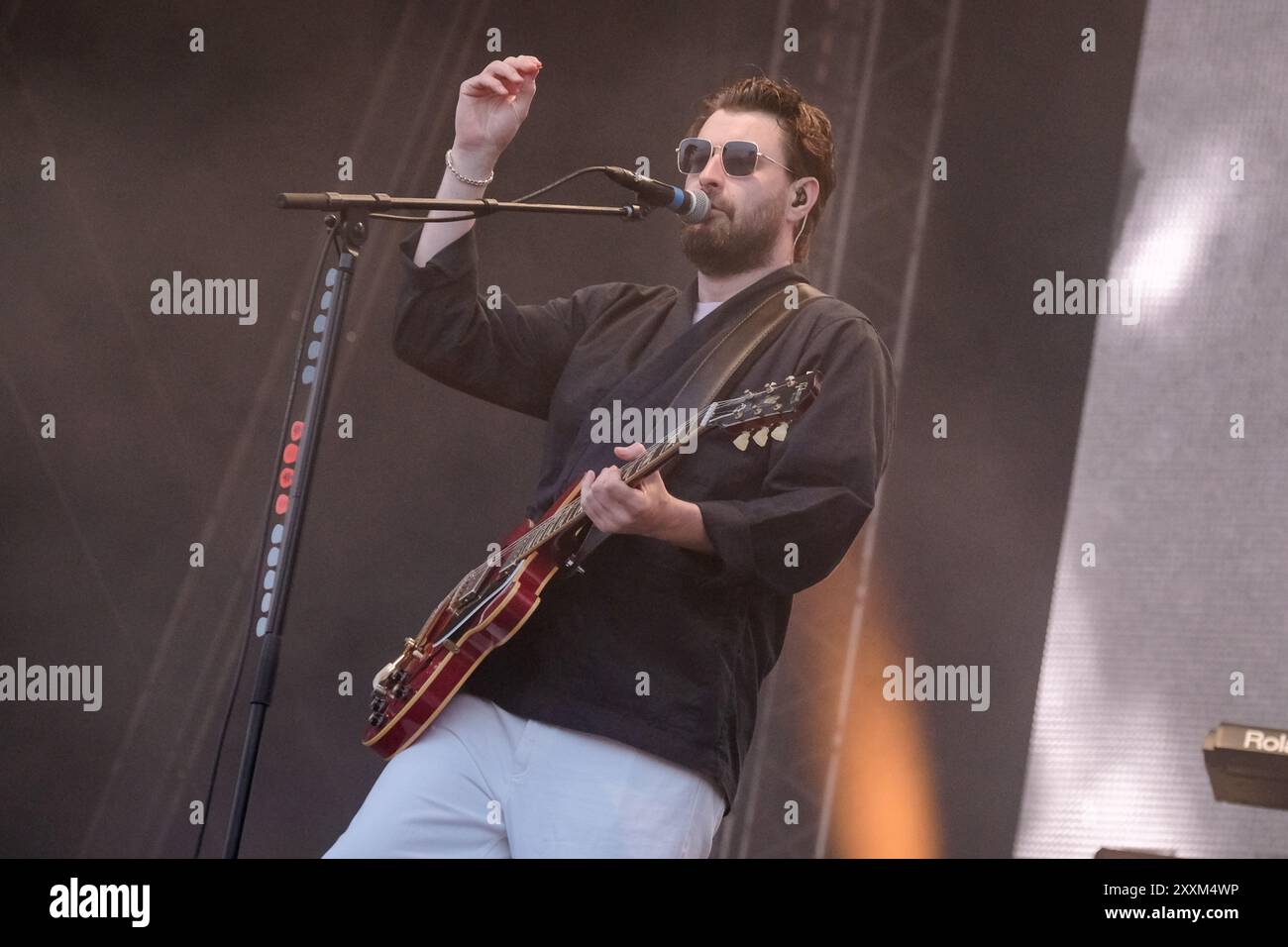 Liam Ryan James Fray, lead singer and guitarist with British band ...