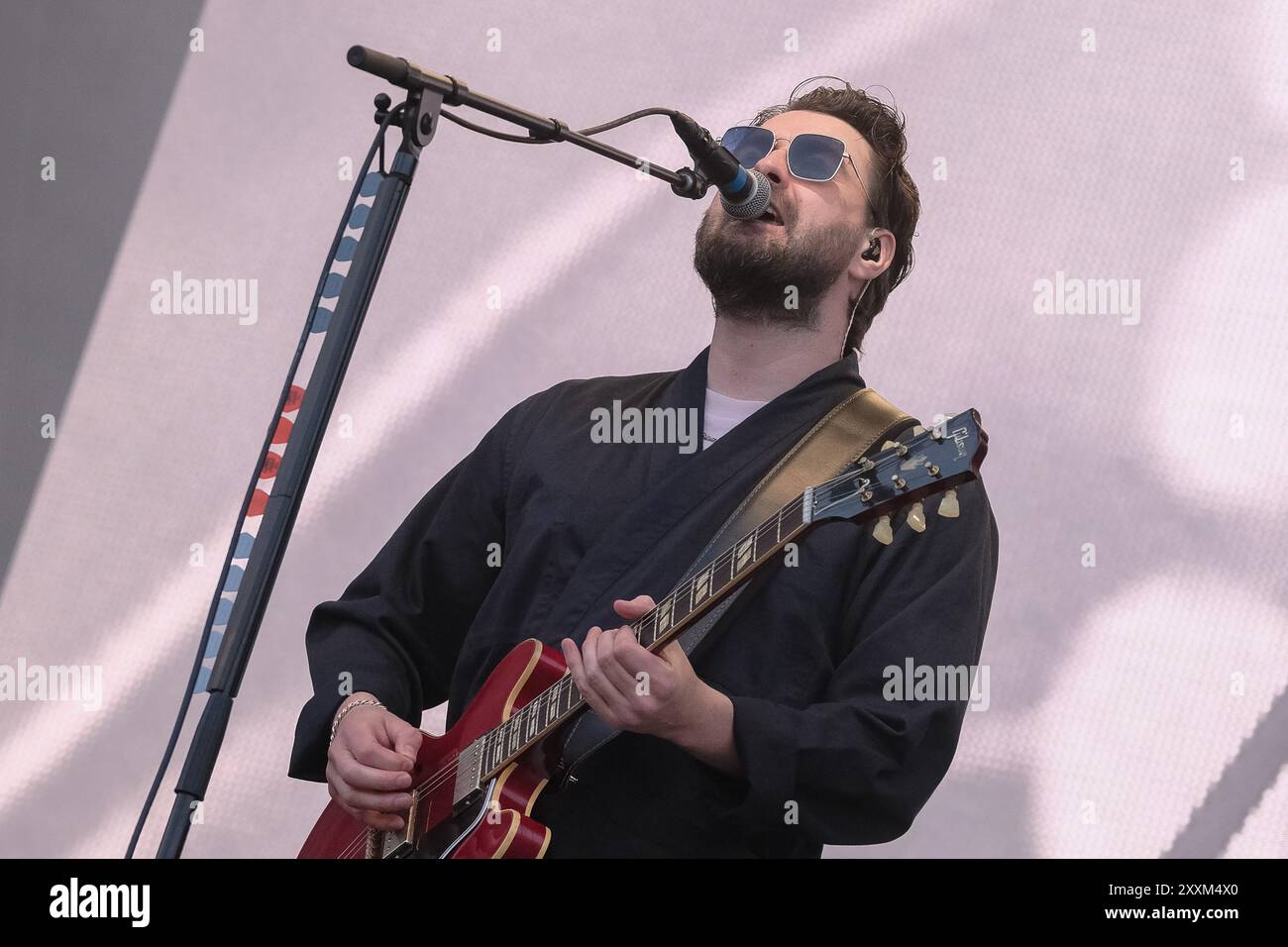 Liam Ryan James Fray, lead singer and guitarist with British band ...