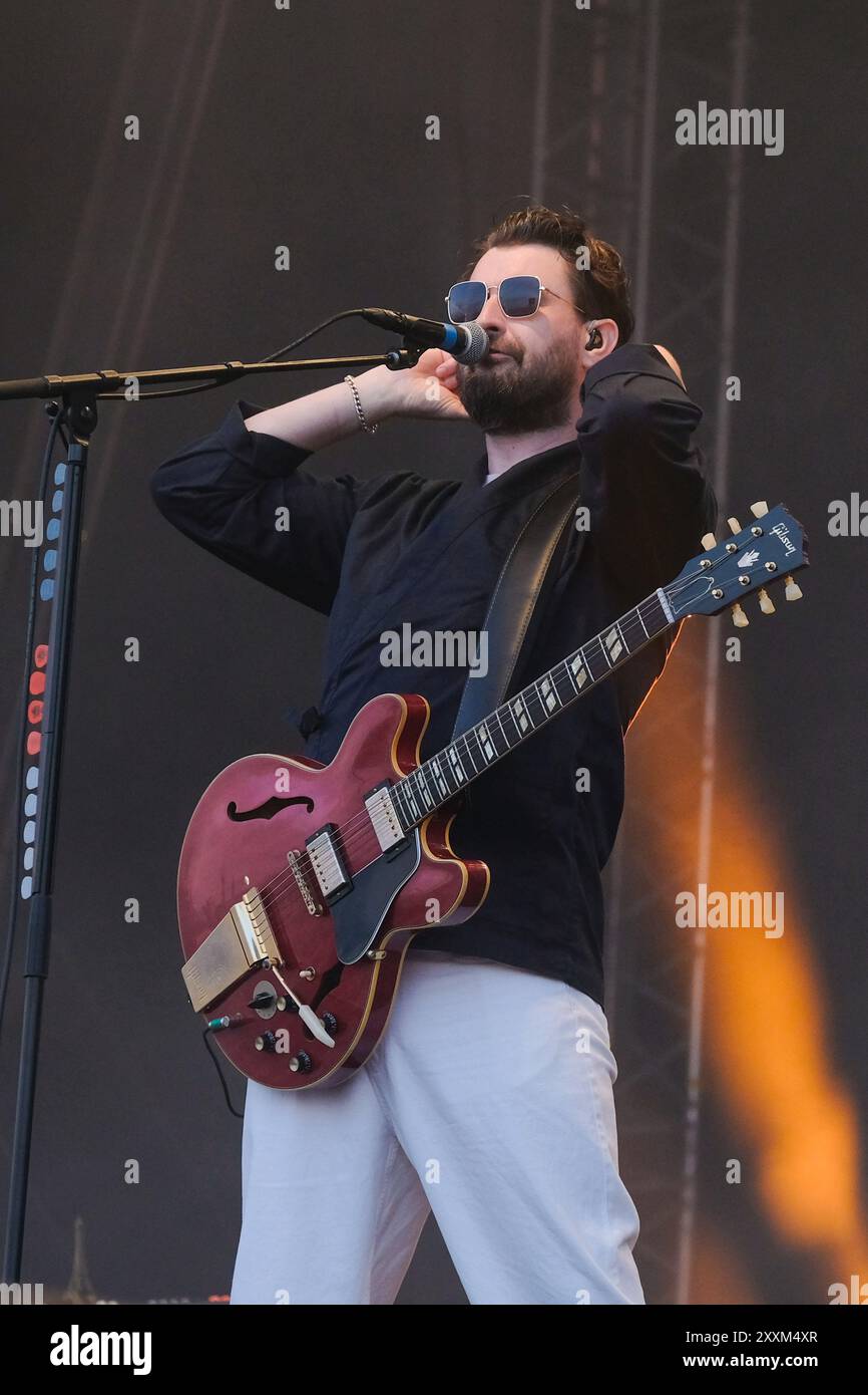 Liam Ryan James Fray, lead singer and guitarist with British band ...