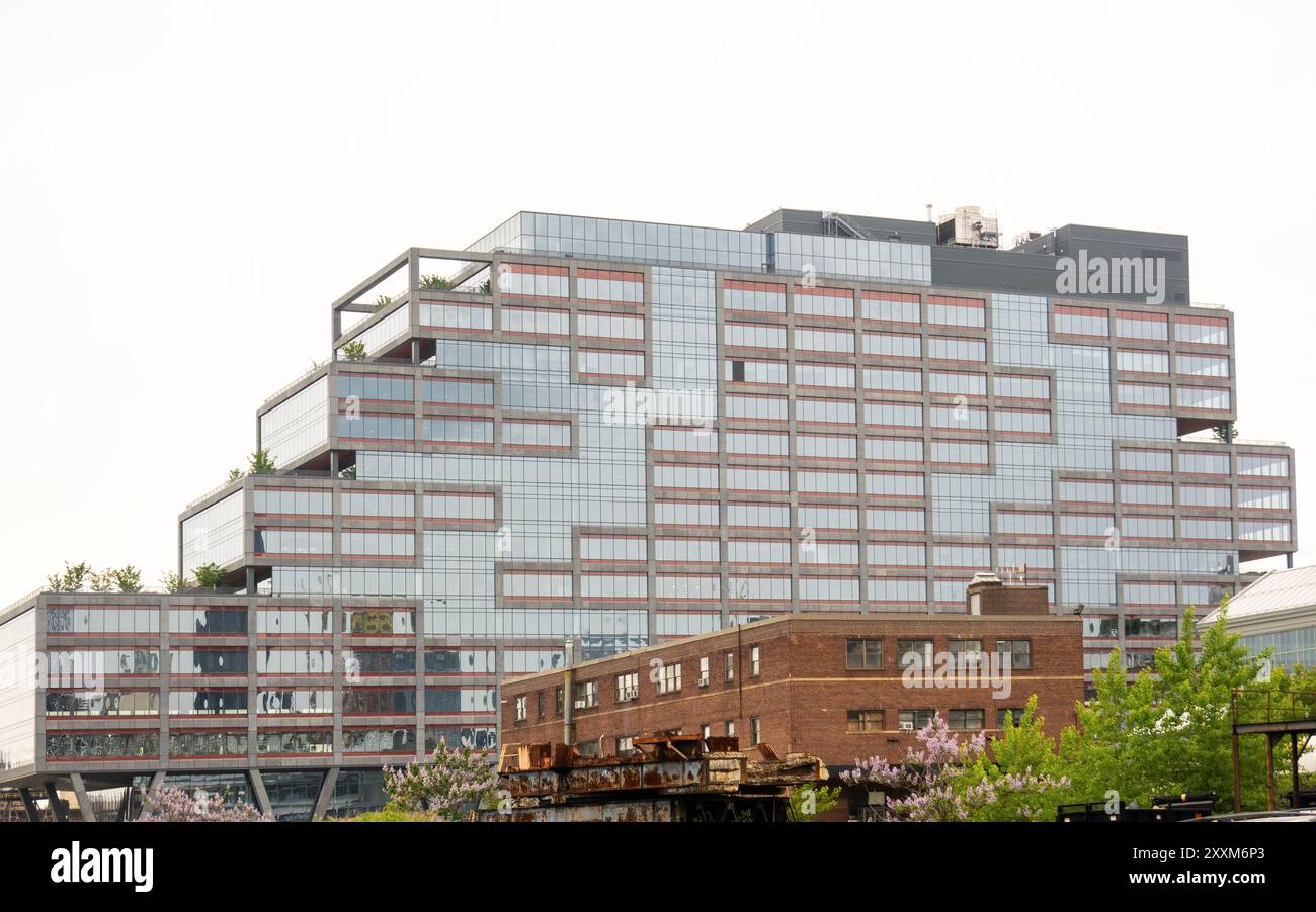 Wework building at the Brooklyn Navy Yard in Brooklyn NYC Stock Photo ...