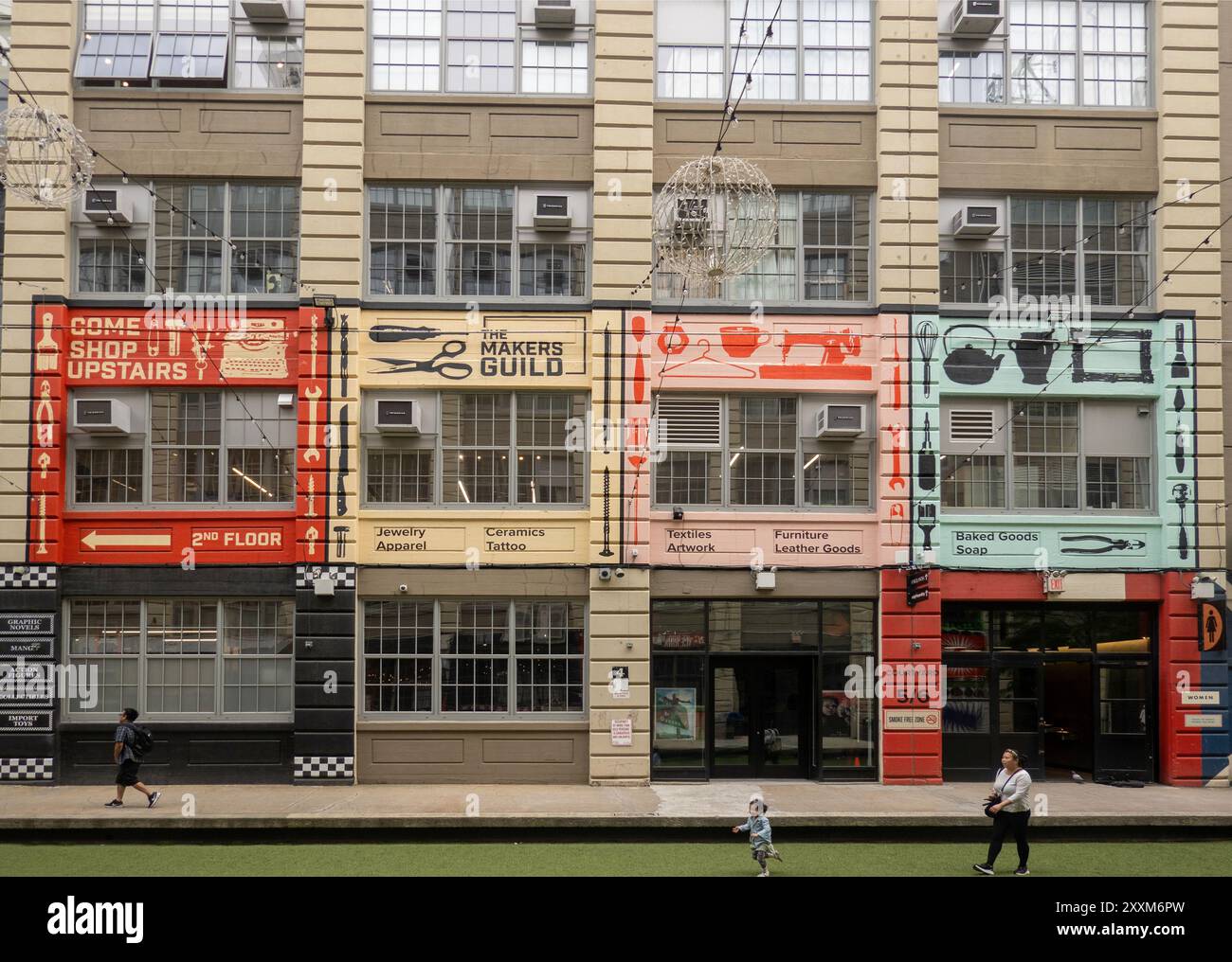 shops at Industry City in Sunset Park Brooklyn NYC Stock Photo - Alamy