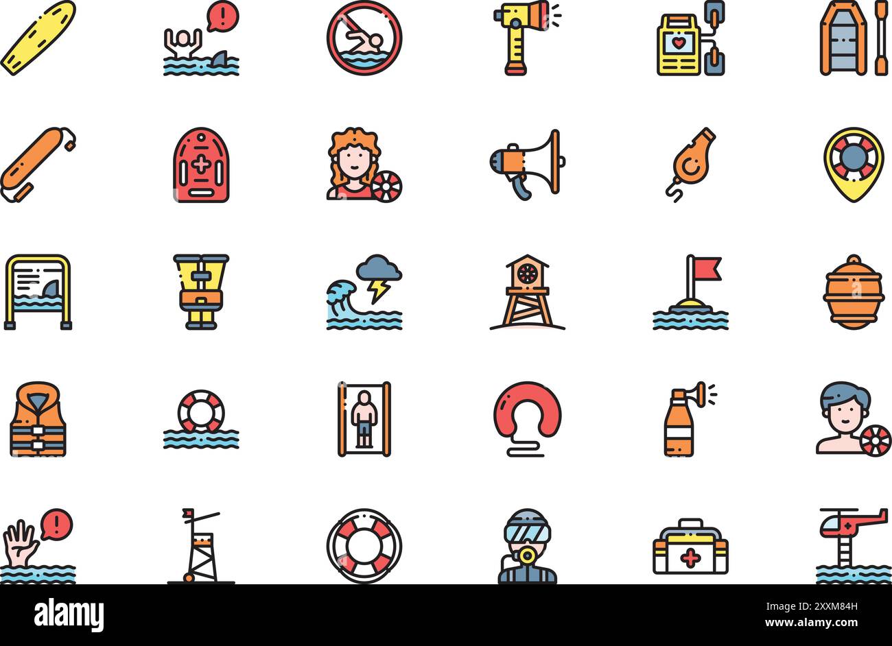 Lifeguard rescue tube buoy hi-res stock photography and images - Alamy