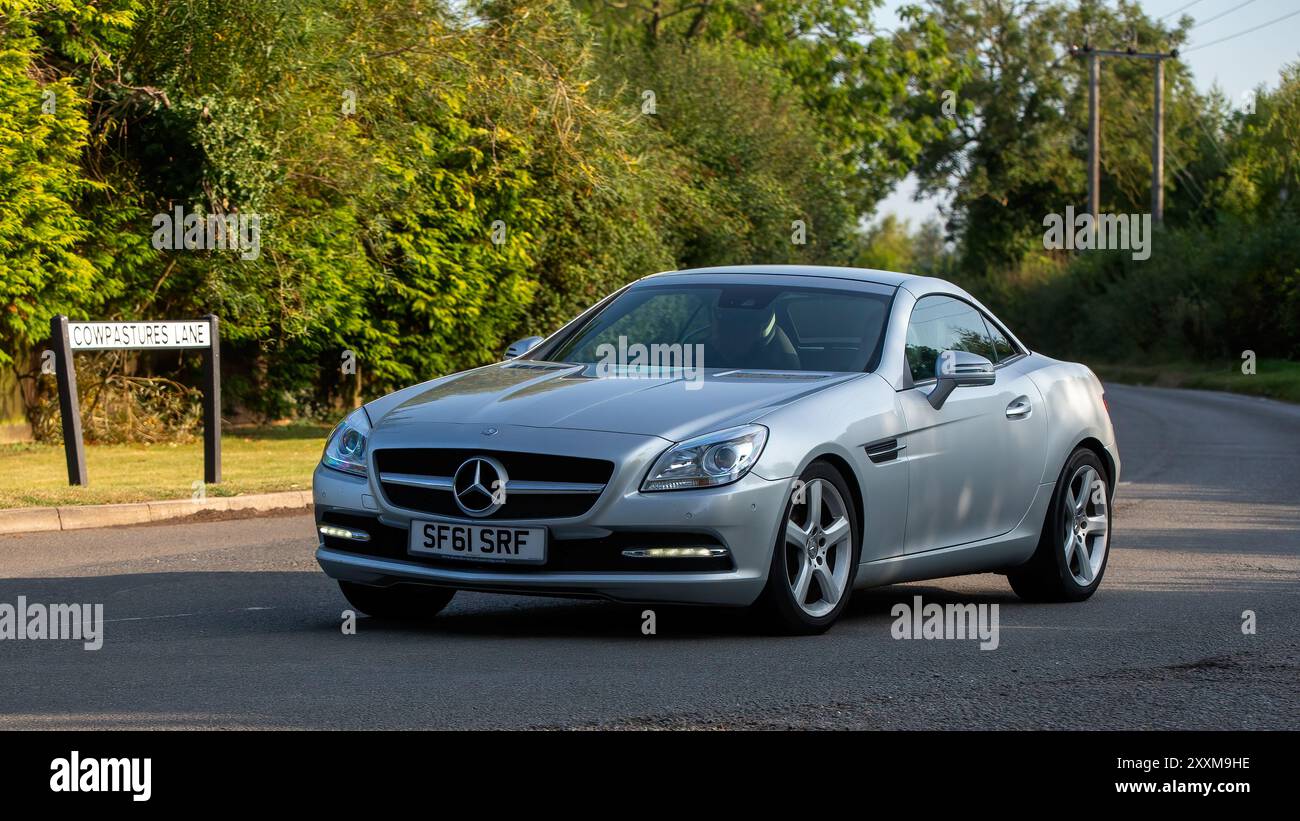 Whittlebury,Northants.,UK - Aug 25th 2024: 2011 silver Mercedes Benz ...