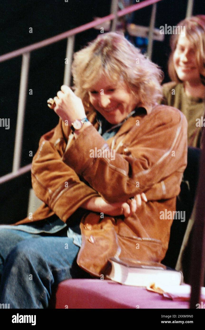 EX PRIME MINISTER MARGARET THATCHER'S DAUGHTER, CAROL THATCHER, ENJOYS ...