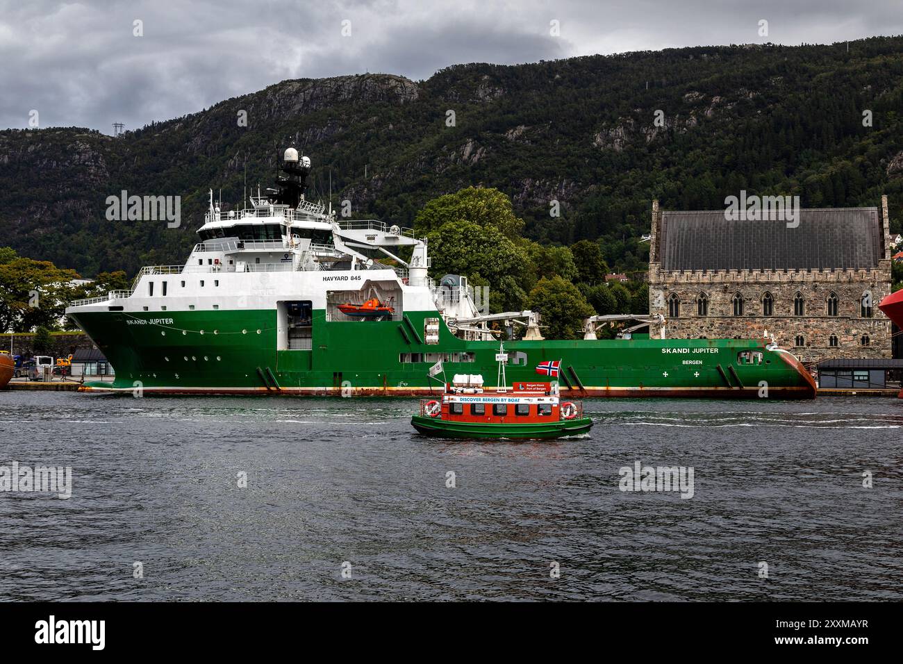 Offshore AHTS anchor handling tug supply vessel Skandi Jupiter (ex ...