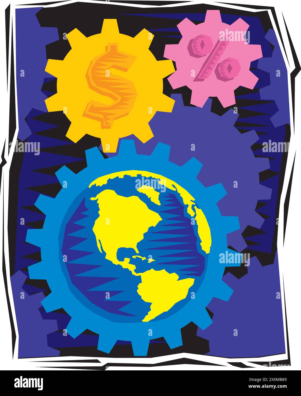 Economic capitalism Stock Vector Images - Alamy