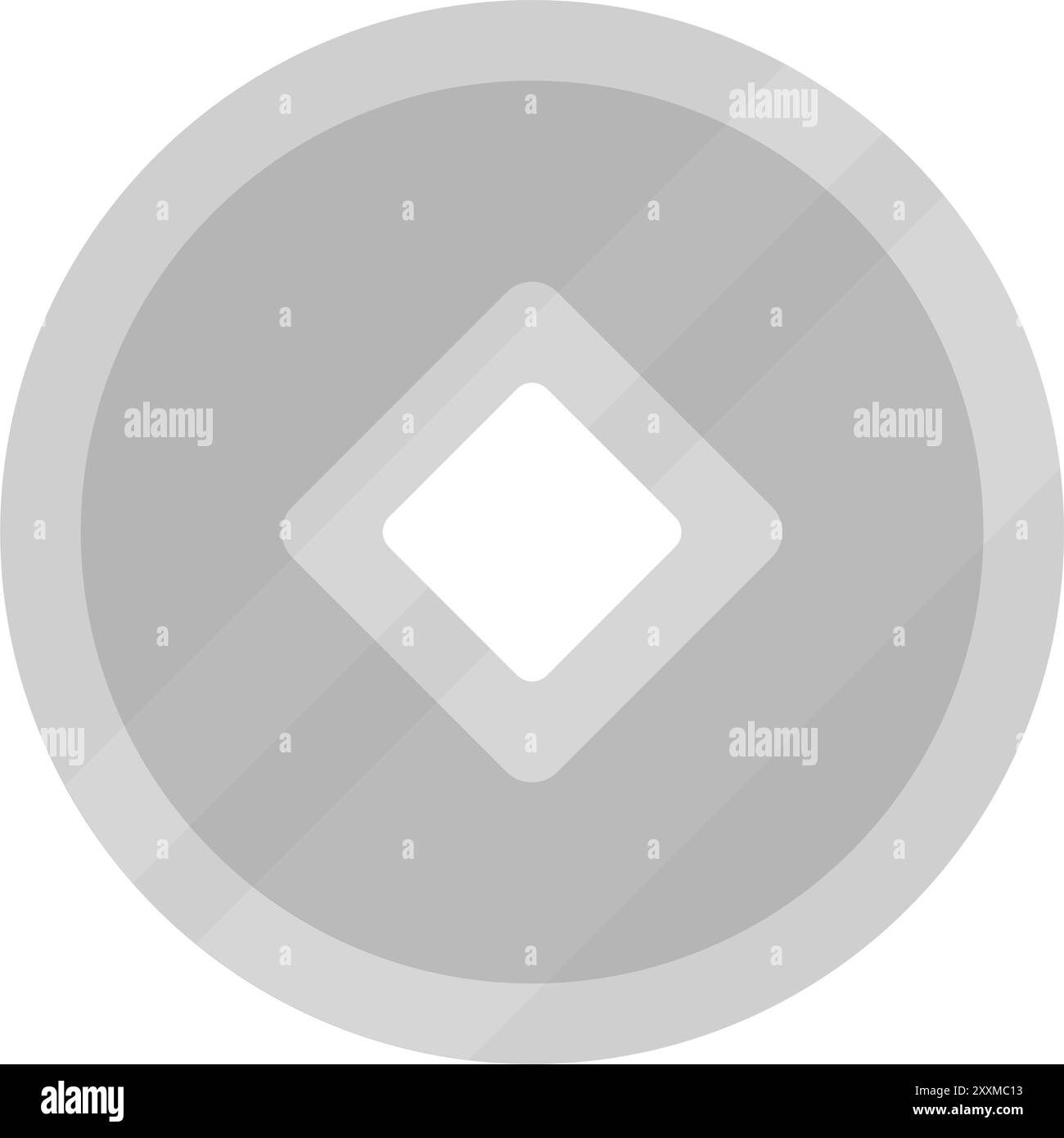 Silver coin. Silver coin icon Stock Vector Image & Art - Alamy