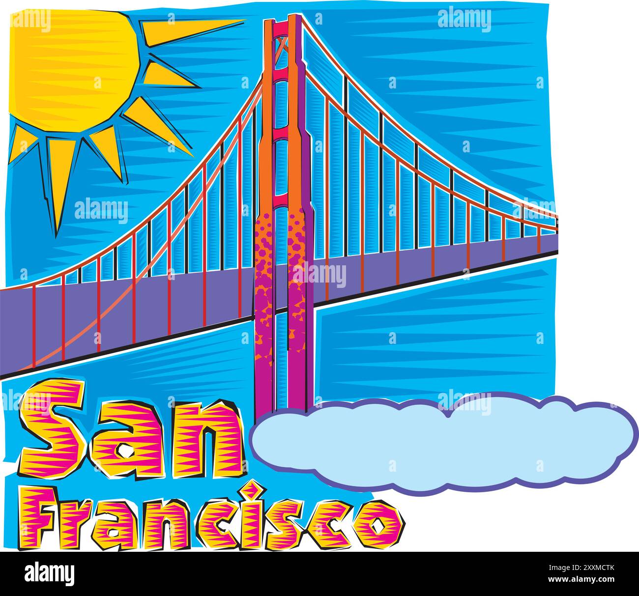 Connecting america Stock Vector Images - Alamy