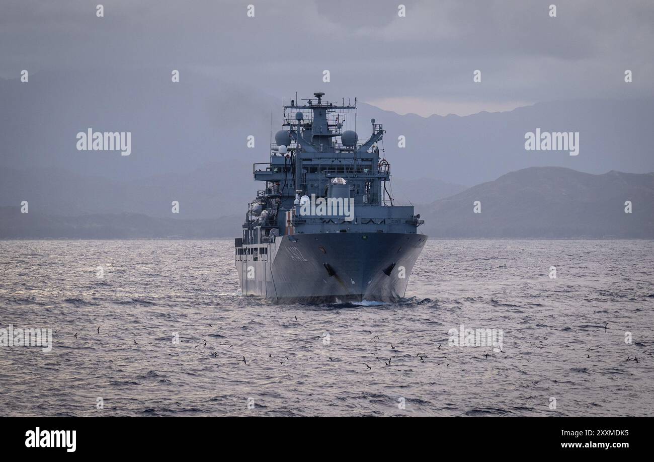 Honolulu, USA. 31st July, 2024. The task force provider "Frankfurt am ...