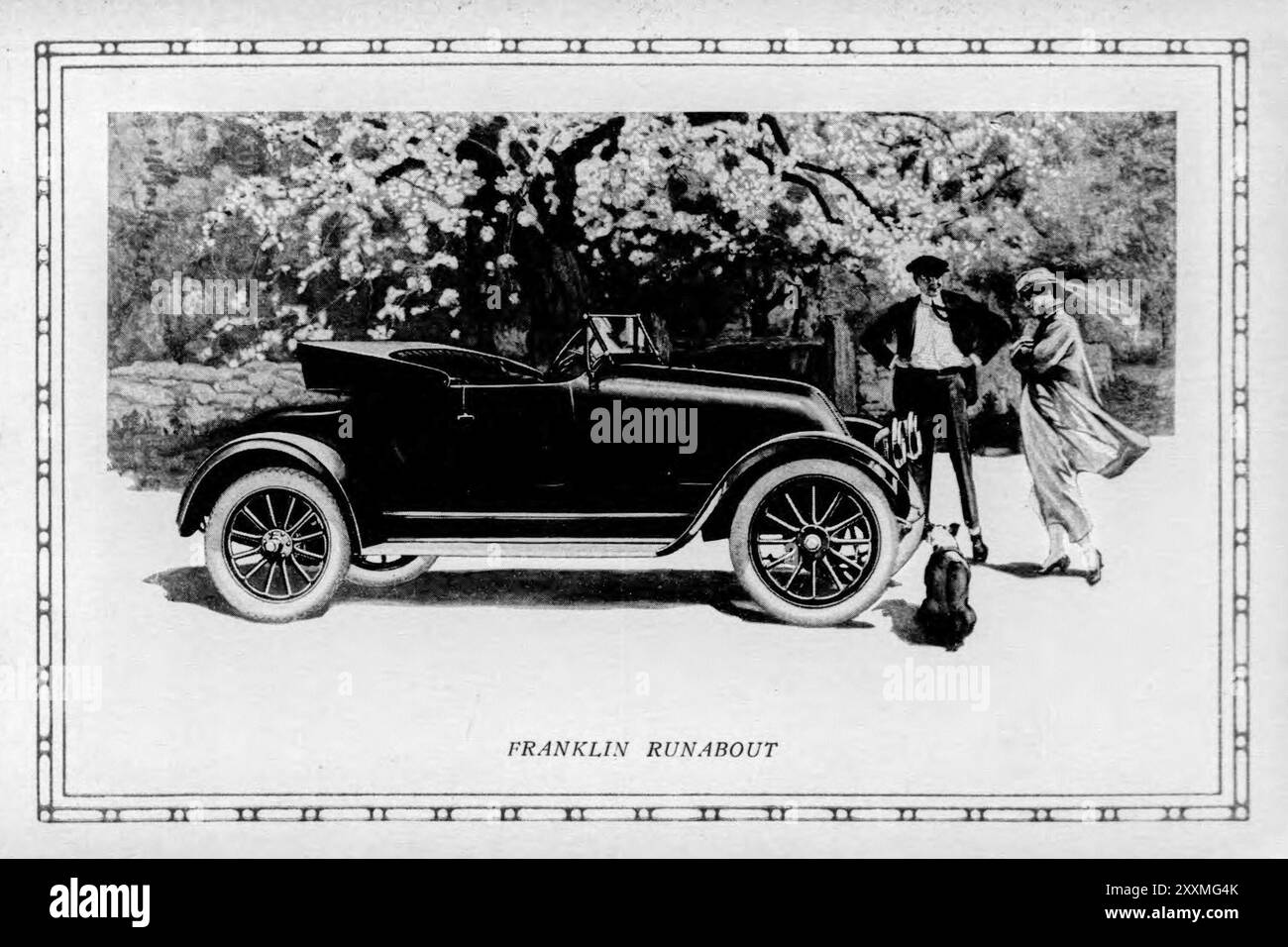 Vintage promotional ads Black and White Stock Photos & Images - Alamy