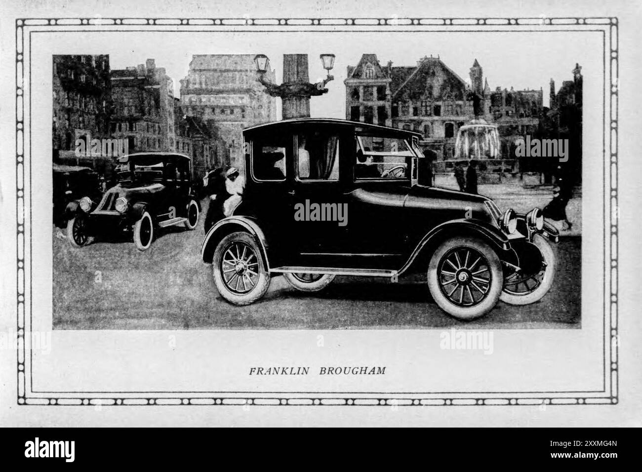 Vintage promotional ads Black and White Stock Photos & Images - Alamy