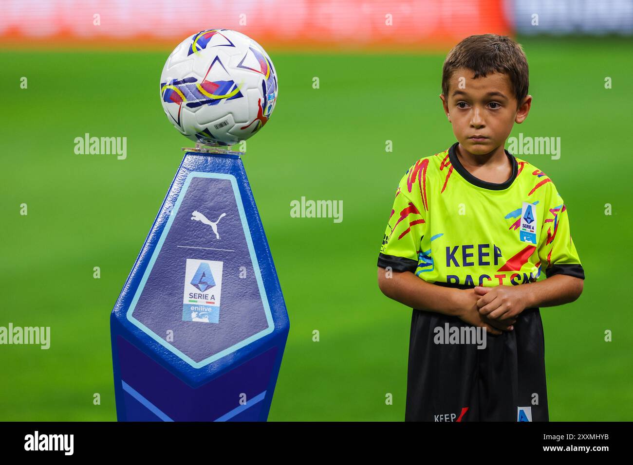 Official serie a match ball hi-res stock photography and images - Alamy