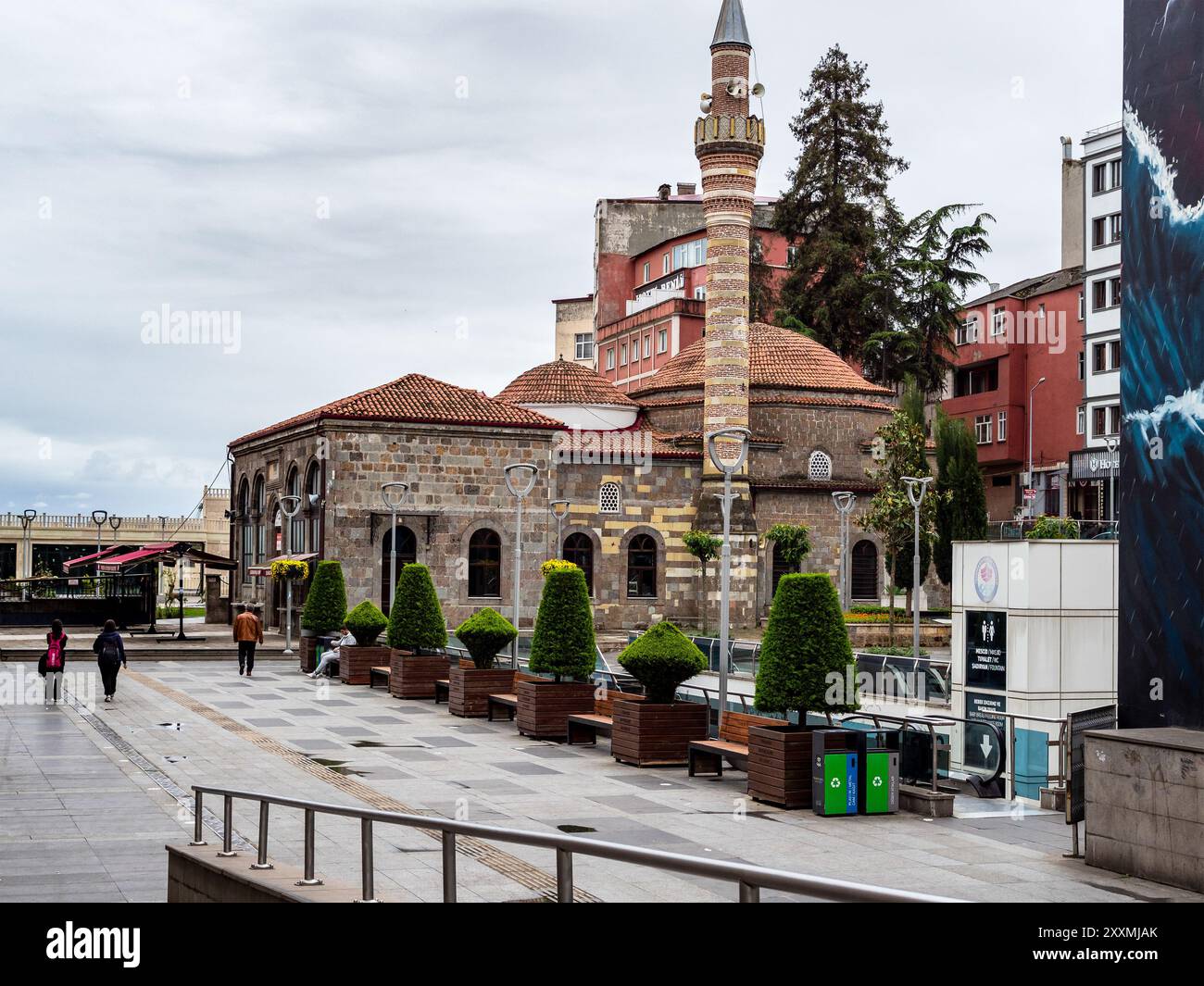 Trabzon, Turkey - May 3, 2024: edifice of Iskender Pasha Mosque ...