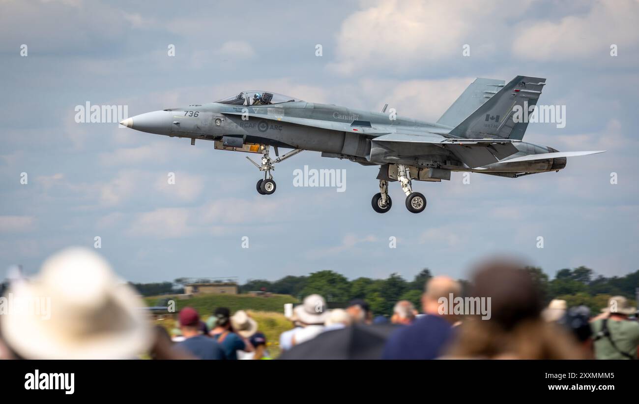 Royal Canadian Air Force - McDonnell Douglas F-18 Hornet, performing at ...