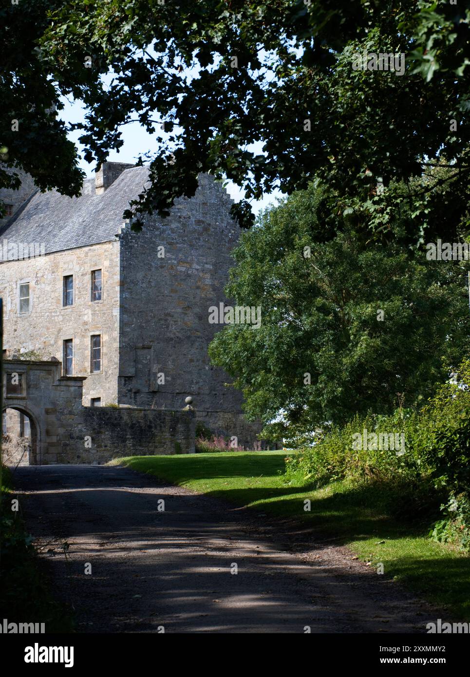 Midhope Castle ,Scotland Stock Photo - Alamy