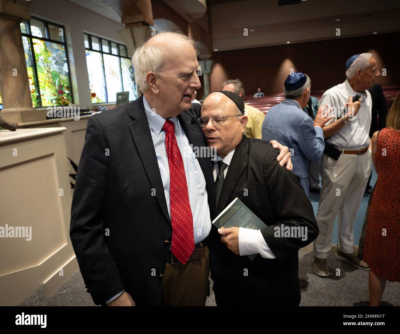 Marietta, Georgia, USA. 18th Aug, 2024. Former Georgia Gov. Roy Barnes ...