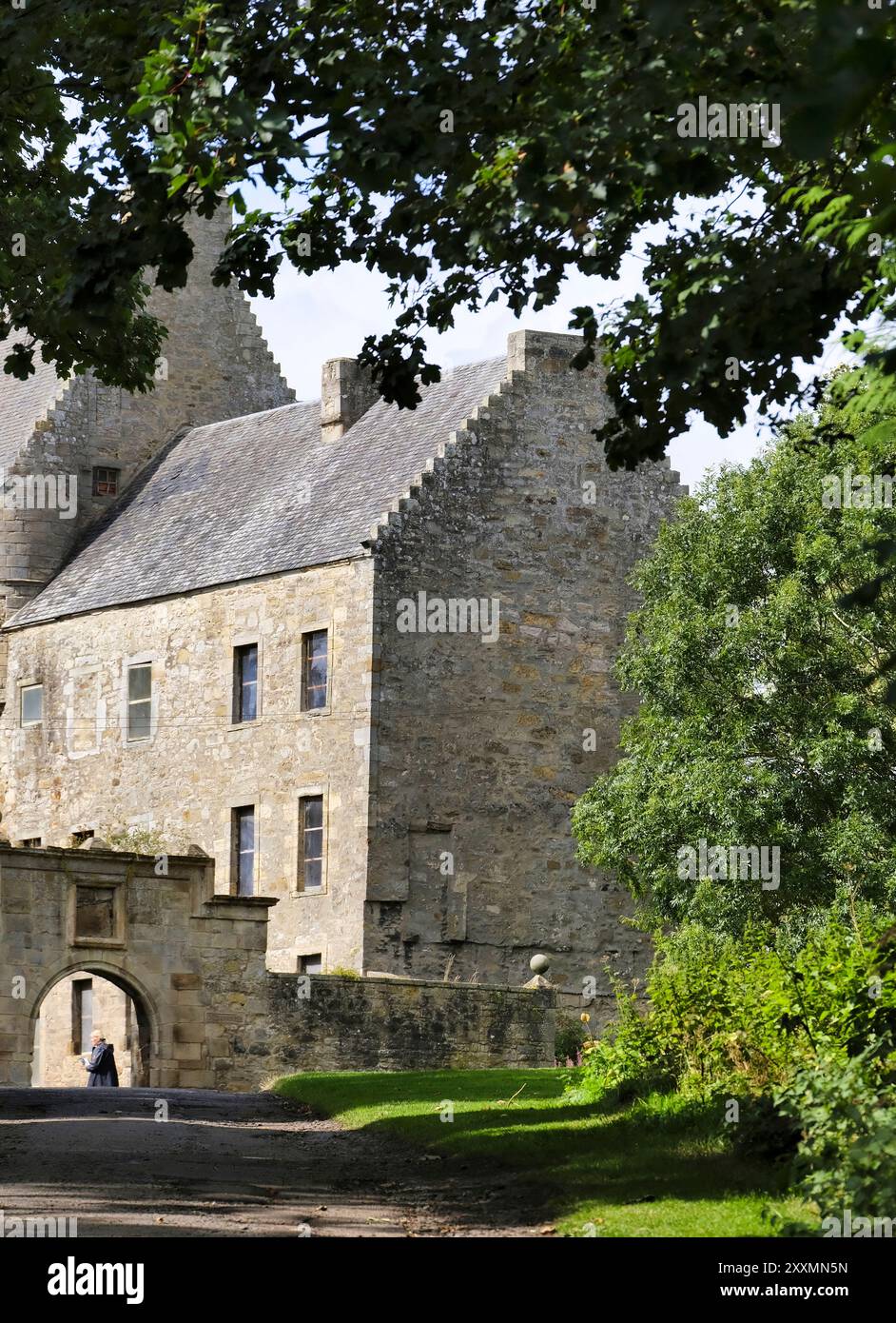 Midhope Castle ,Scotland Stock Photo - Alamy