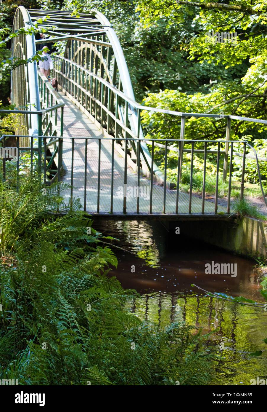 Almondvale Country Park bridge,Scotland Stock Photo - Alamy