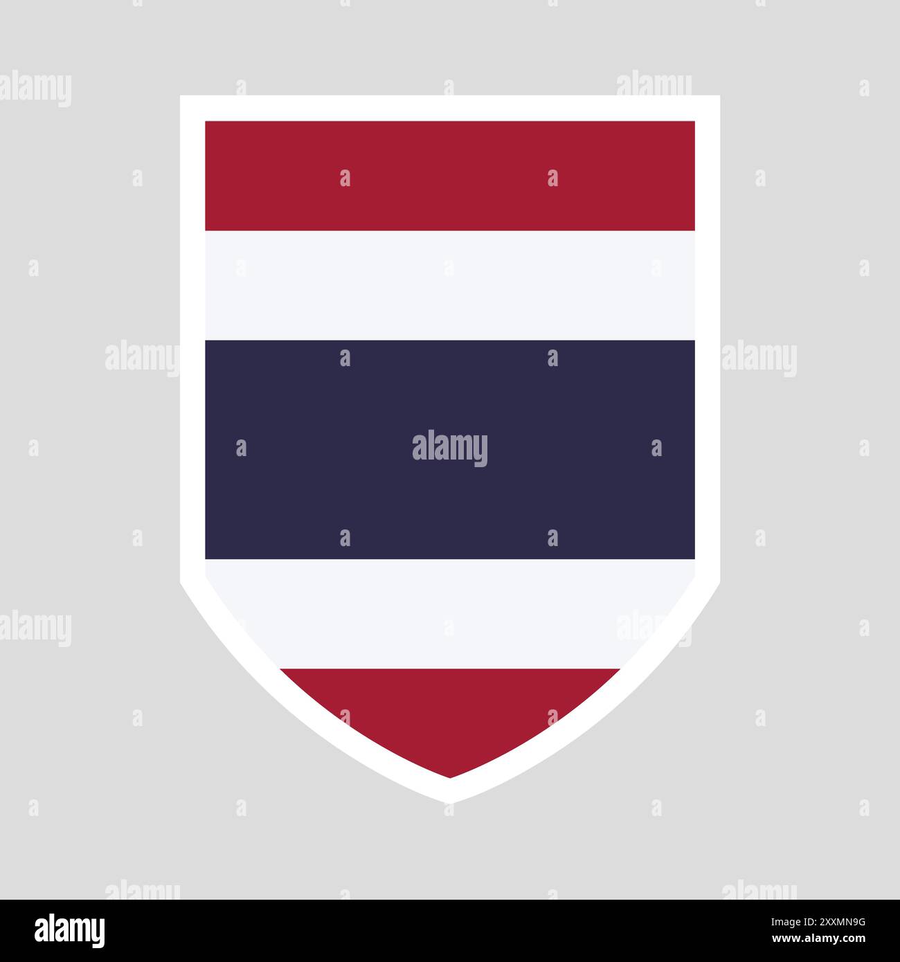 Flag Icon Set in Shield Frame Stock Vector Image & Art - Alamy