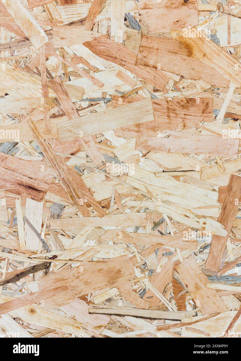 Close up texture of oriented strand board - OSB, Wood board made from ...