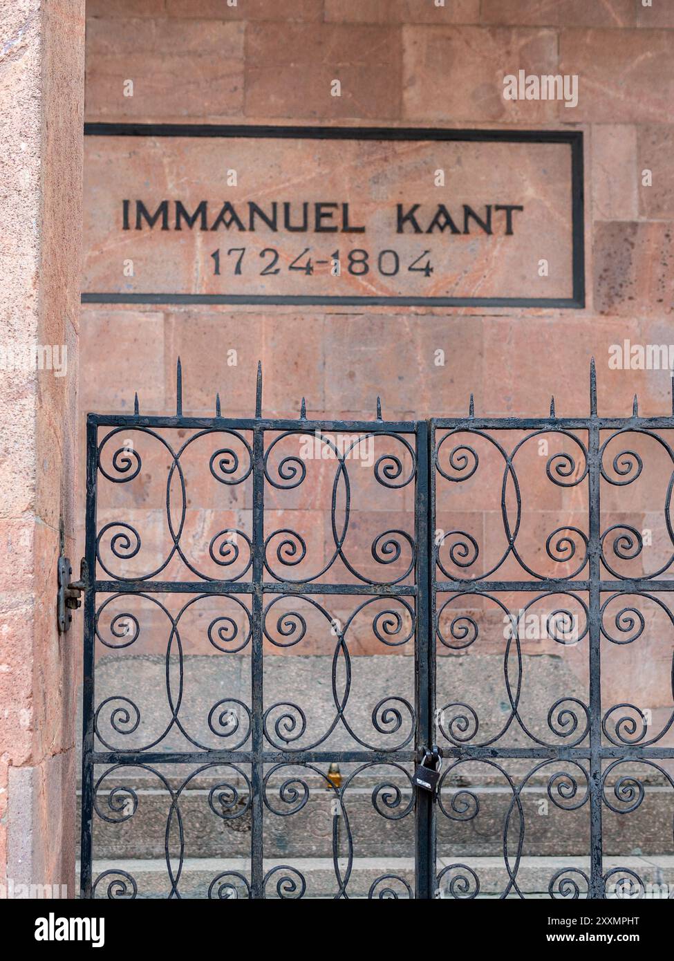 Kaliningrad, Russia - June 13, 2024: Immanuel Kant Grave in Kaliningrad ...