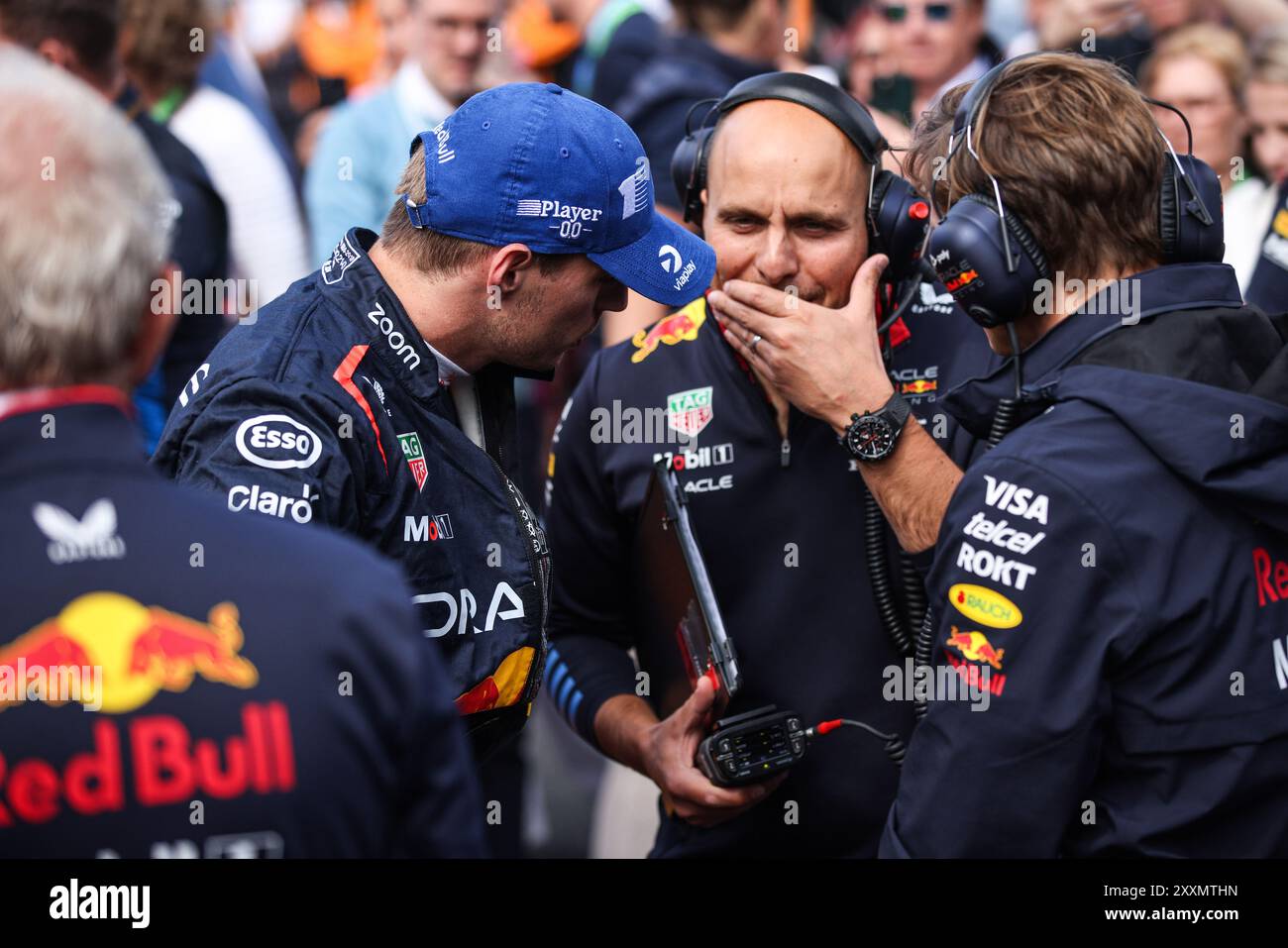 VERSTAPPEN Max (ned), Red Bull Racing RB20, portrait LAMBIASE Gianpiero ...