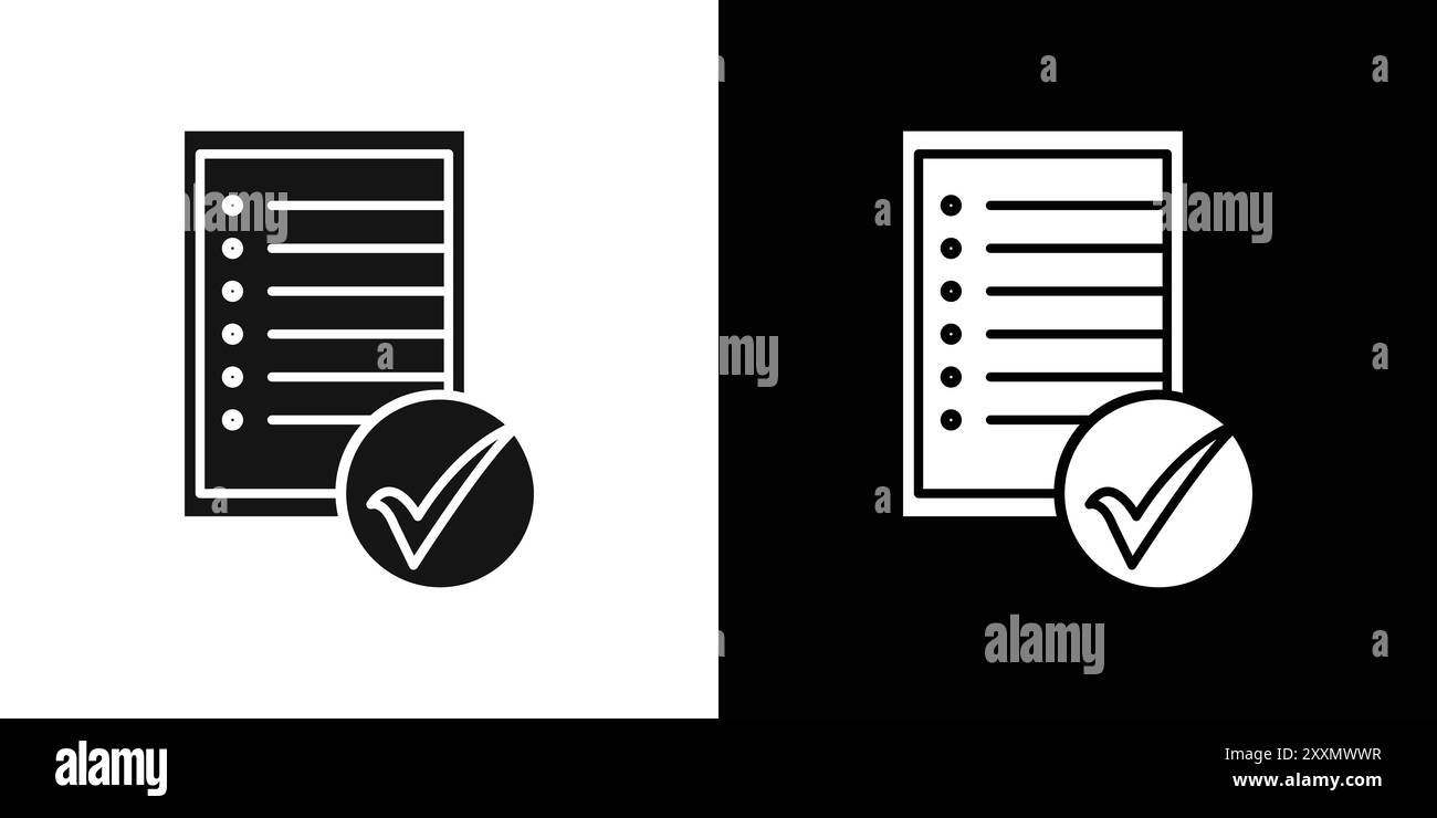 assessment icon vector logo set collection or bundle pack group Stock ...