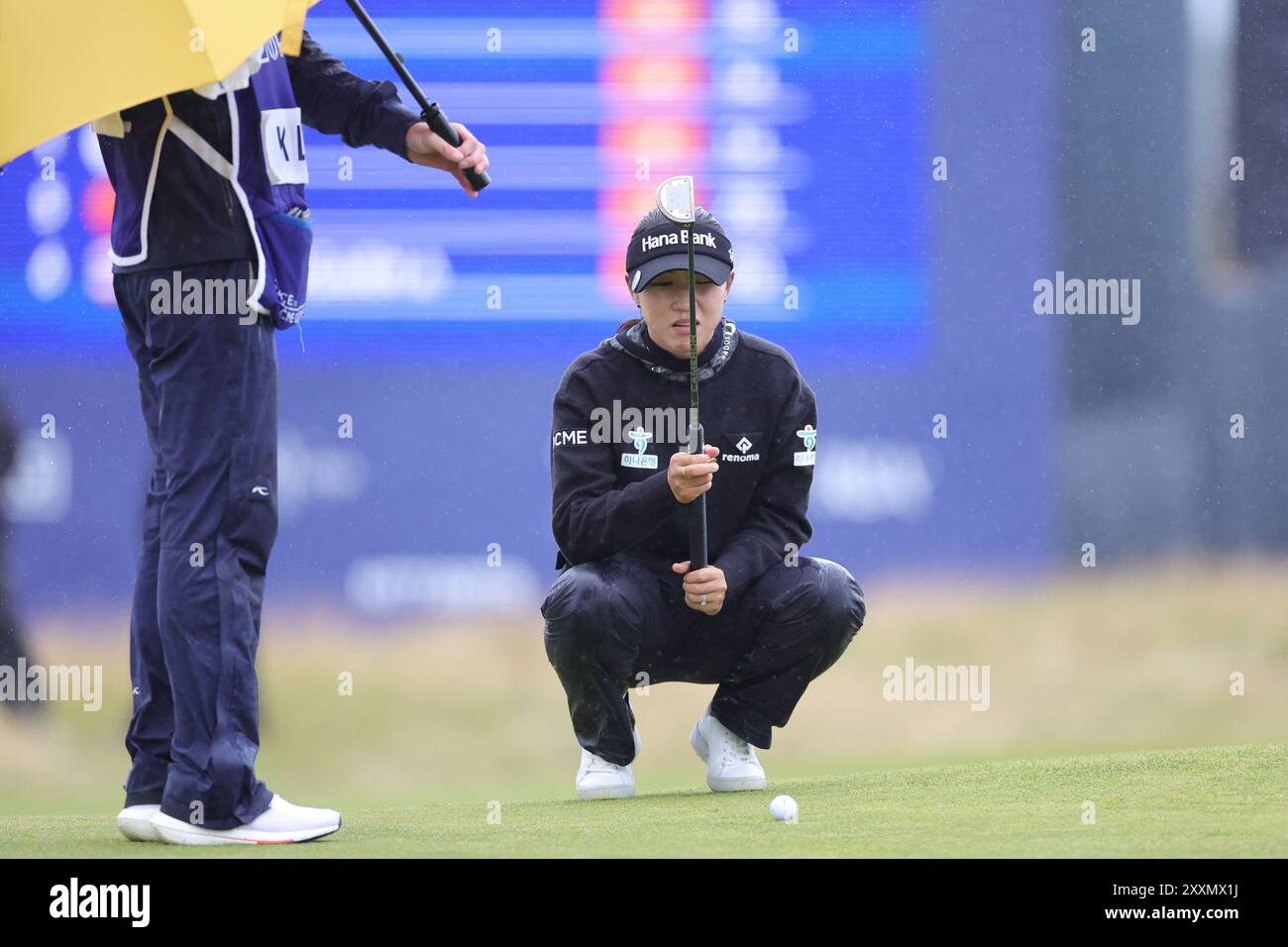 Lydia Ko during day four of the 2024 AIG Women's Open at St Andrews ...