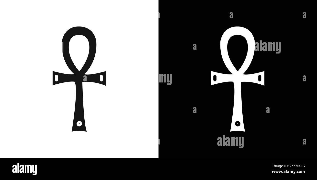 Ankh icon vector logo set collection or bundle pack group Stock Vector ...