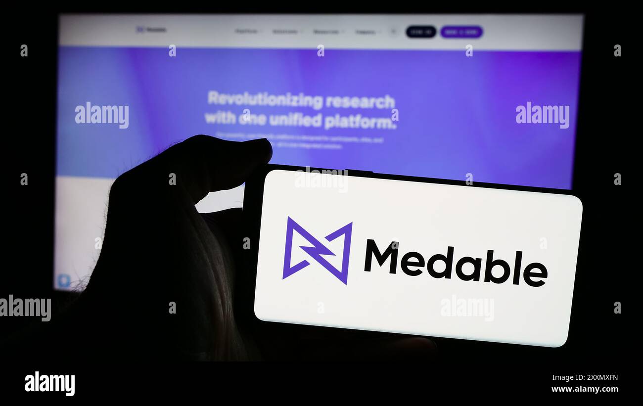 Medable logo hi-res stock photography and images - Alamy