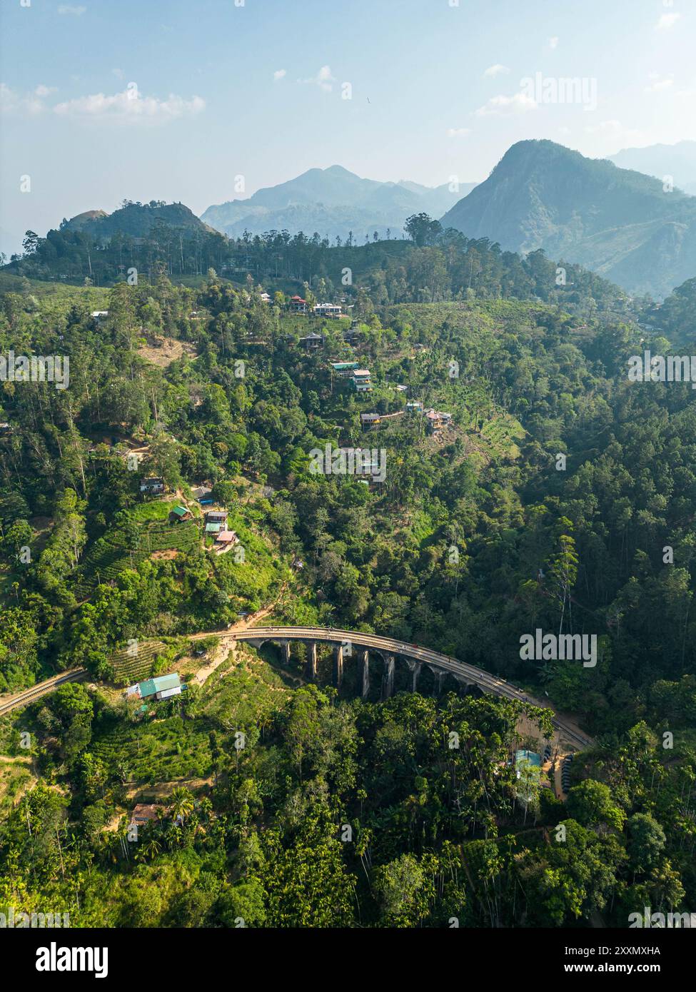 Nine Arch Bridge Stock Photo - Alamy