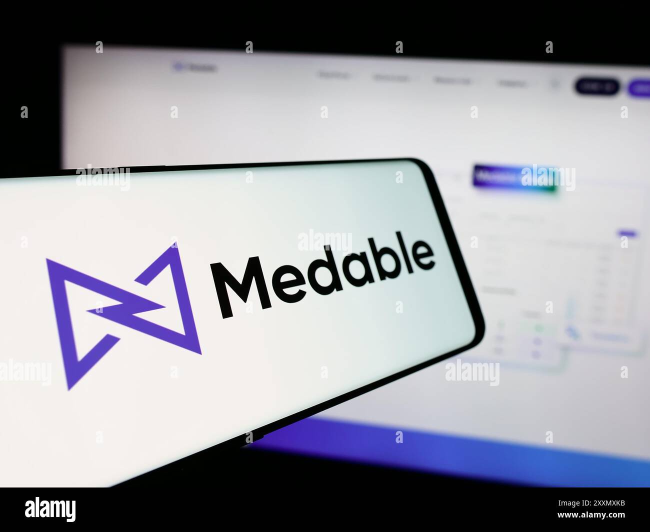 Medable logo hi-res stock photography and images - Alamy